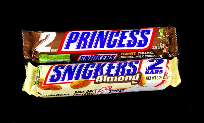 Two Varieties of Snickers Bars Editorial Photo - Image of large, milk ...