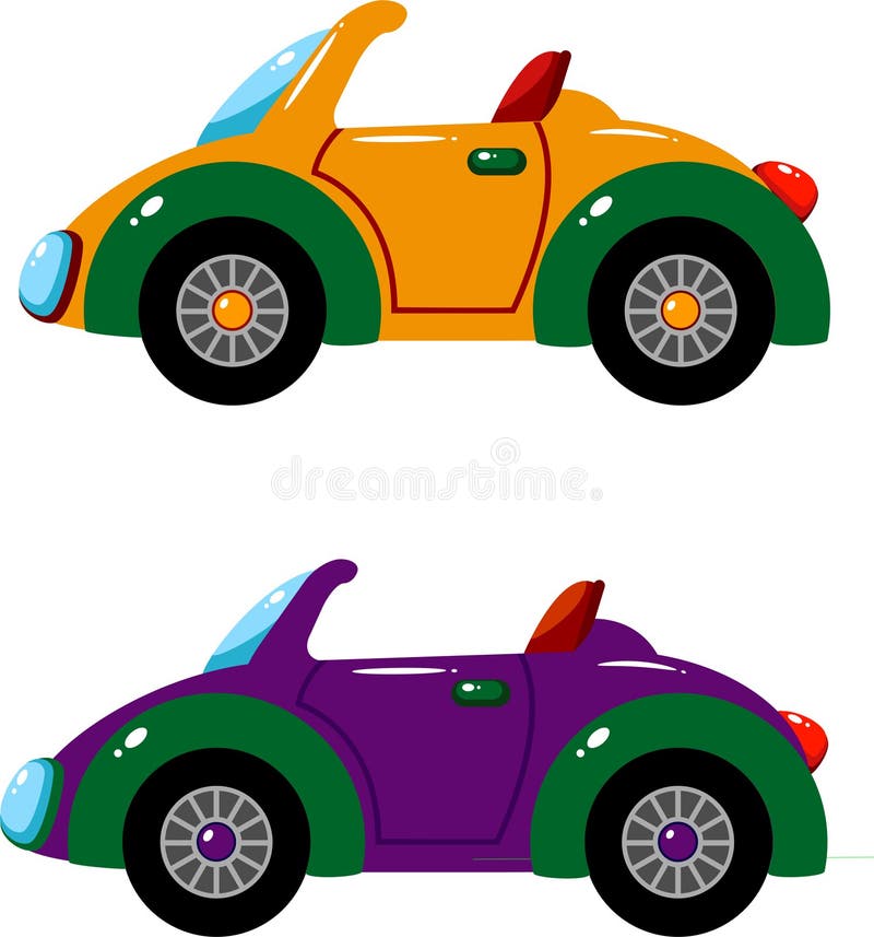 Toy Cars stock illustration. Illustration of sports, saloon - 23064479