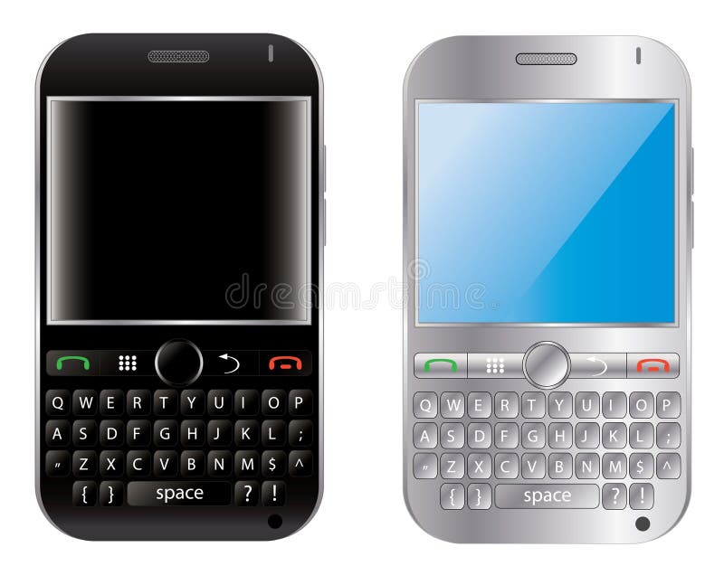 Cellphone stock illustration. Illustration of handheld - 333874