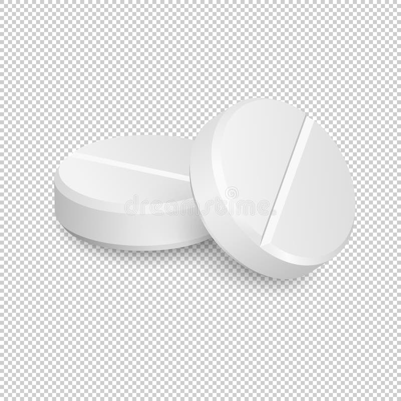 Two Vector Realistic Medical Pill Icons. Stock Vector - Illustration of ...
