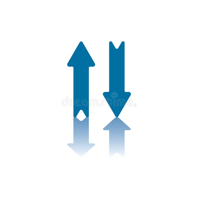 High Low Arrows Stock Illustrations – 206 High Low Arrows Stock ...