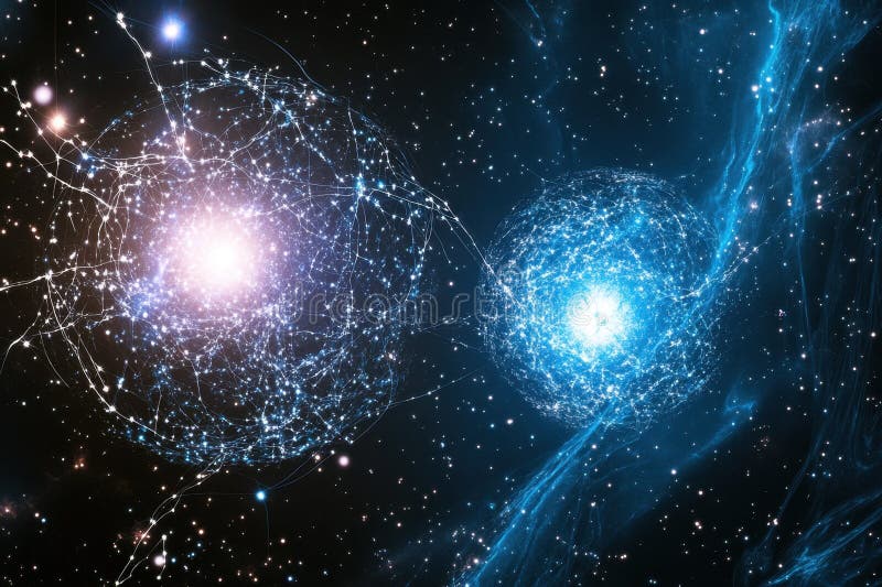 Stunning Cosmic Visualization Illustrating the Formation of Celestial ...