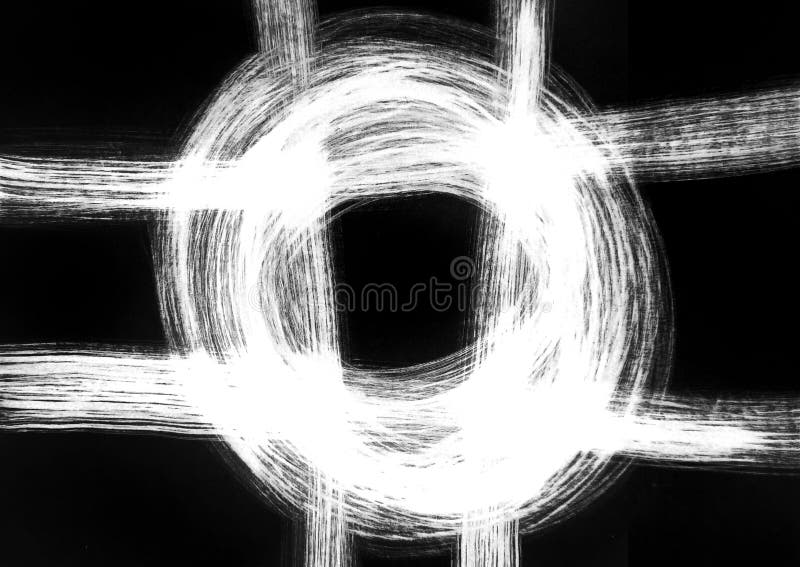 Two Vibrating Lines are Drawn that Pass through a Circle, the ...