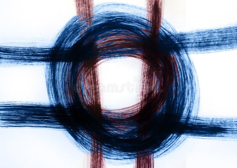 Two Vibrating Lines are Drawn that Pass through a Circle, the ...