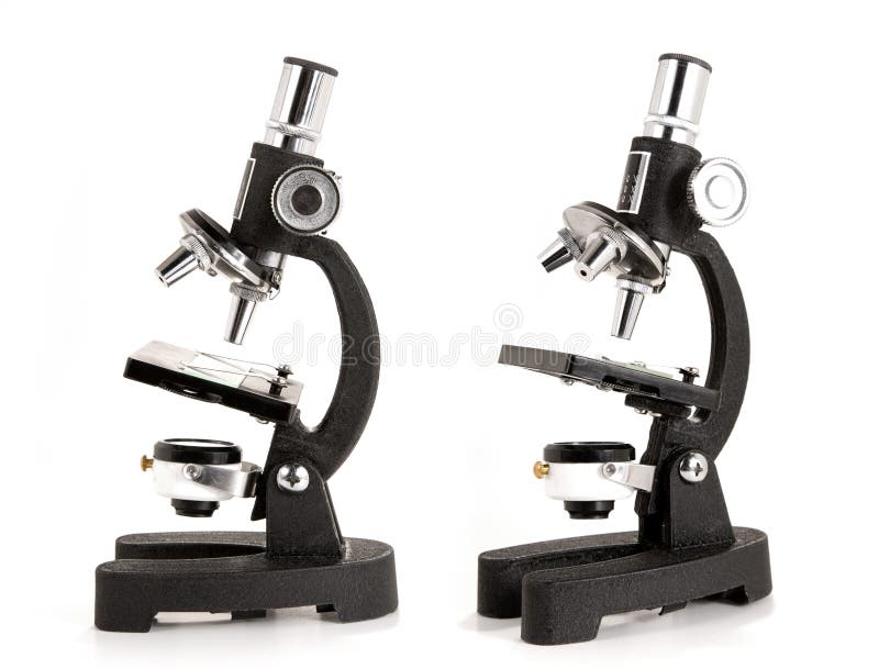 Two Views Of A Microscope Picture. Image: 8102342