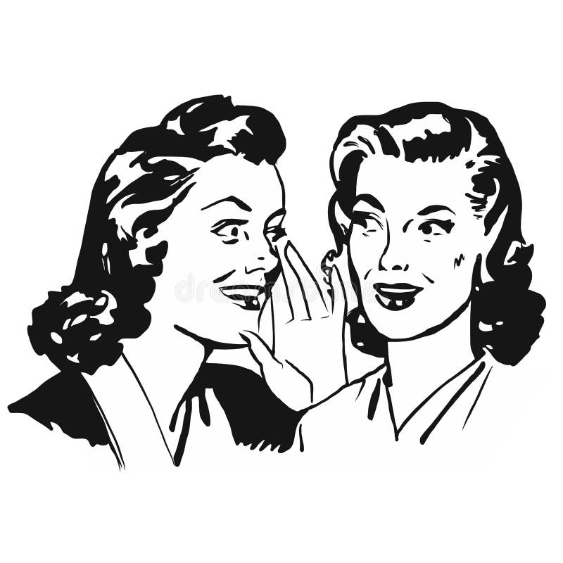 Gossip Friends Stock Illustrations – 1,802 Gossip Friends Stock ...