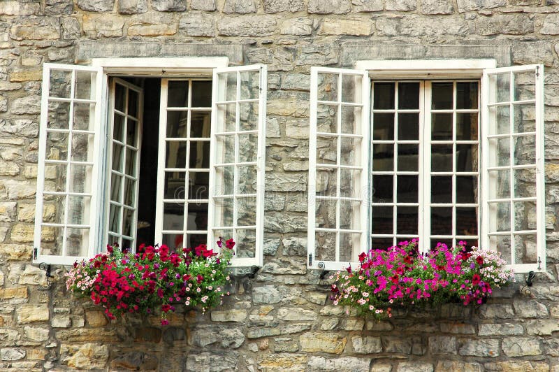 Two vintage windows stock photo. Image of buildings, building - 21151526