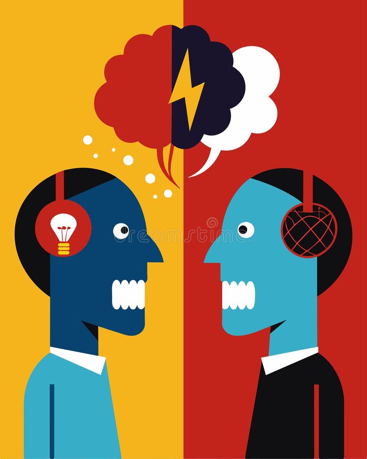 Two Voices Constantly Vying for Control Creating Discord and Disharmony ...