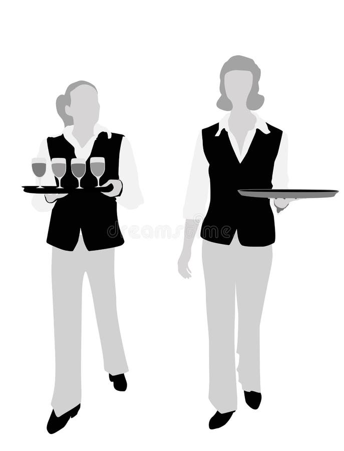 Restaurant Illustration Series Stock Vector - Illustration of service ...