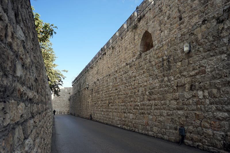 Two walls stock image. Image of wall, asphalt, fortress - 49012717