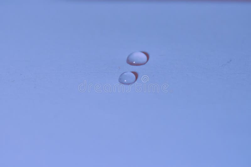Waterdrops on a surface stock image. Image of nature - 207288611