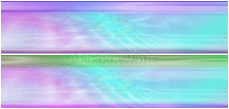 Ethereal watery banner stock illustration. Illustration of psychedelic ...