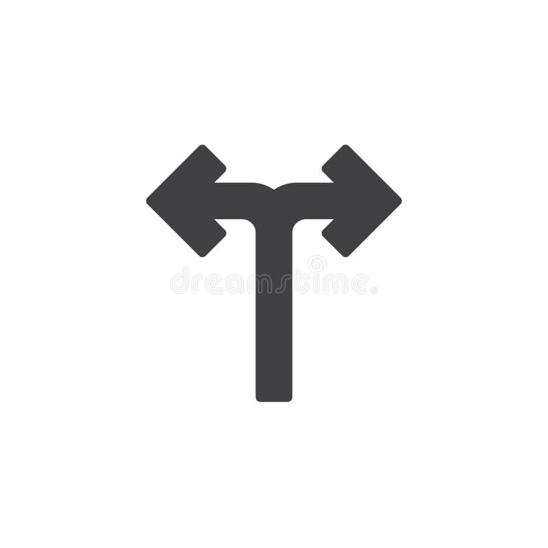 Two Way Direction Arrows Vector Icon Stock Vector - Illustration of ... Two Way Direction Arrows Vector Icon Stock Vector - Illustration of ...