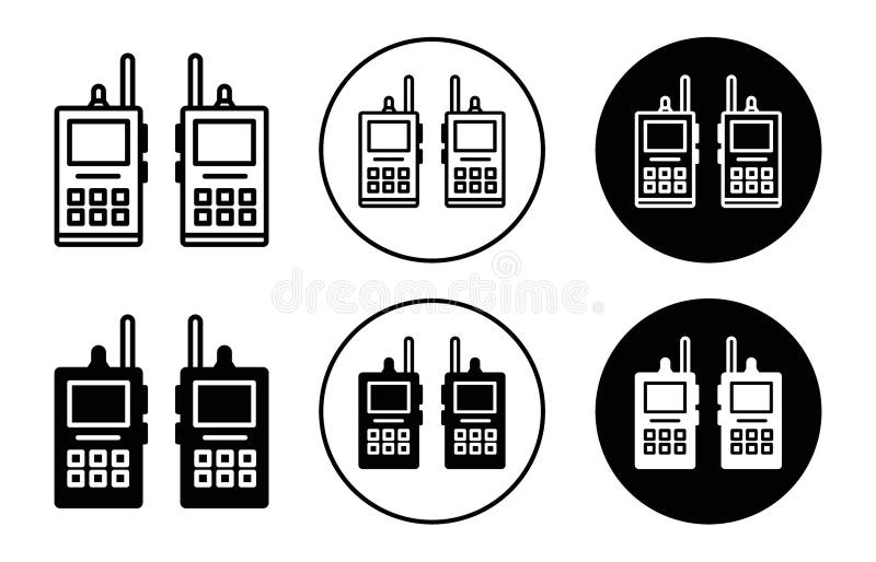 Two Way Radio Stock Illustrations – 369 Two Way Radio Stock ...