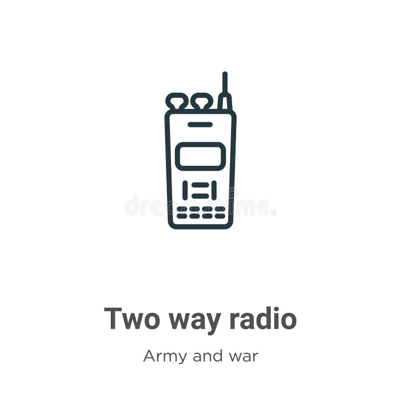Radio Twoway Stock Illustrations – 275 Radio Twoway Stock Illustrations ...