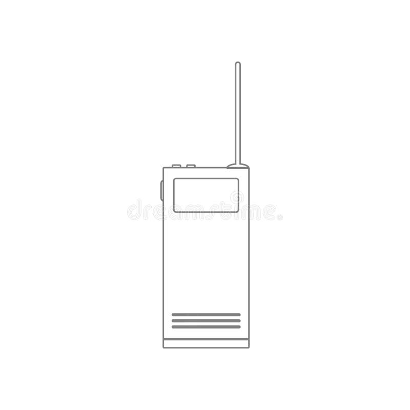 Two Way Radio Icon Stock Illustrations – 195 Two Way Radio Icon Stock ...