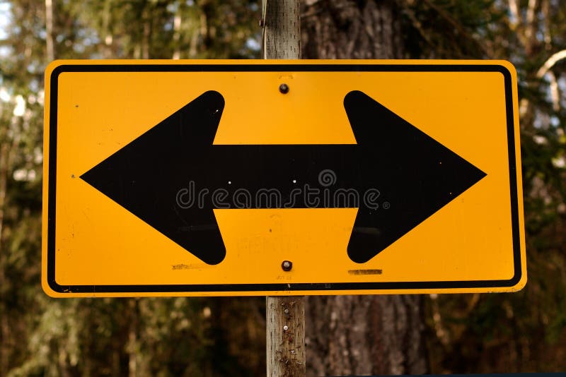 U Turn Sign stock photo. Image of highway, yellow, sign - 14856386