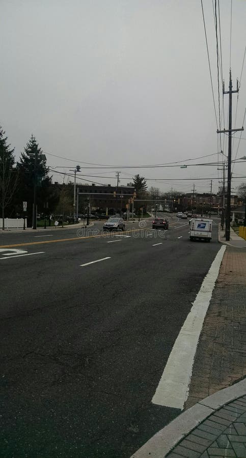 Two Way Street editorial image. Image of street, river - 69651770