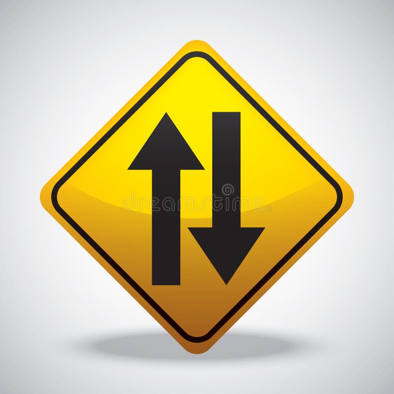 Two Way Traffic Arrows Stock Illustrations – 344 Two Way Traffic Arrows ...