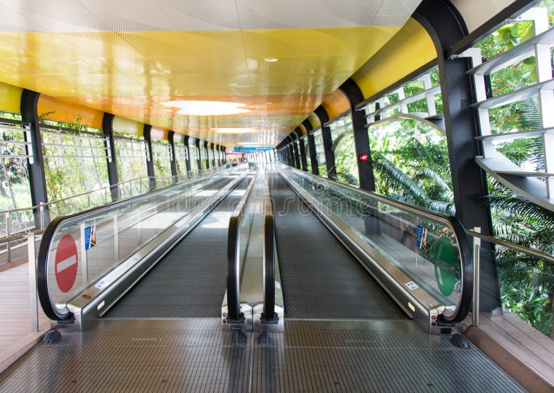 Two Way Travelator Stock Image - Image: 26429891