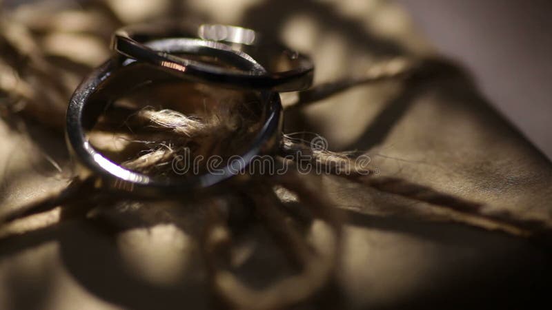 Wedding Gold Rings on a Beautiful Stand. Love, Relationships, Wedding ...