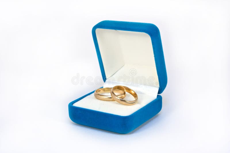 Two Wedding Rings stock image. Image of together, emotions - 12563847