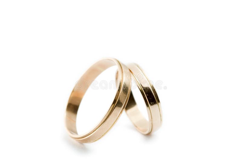 Two wedding rings stock image. Image of eternity, couple - 7522463