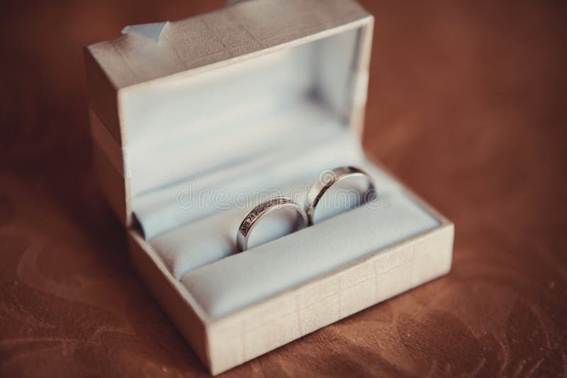 Two wedding rings stock photo. Image of jewel, bridal - 97110102