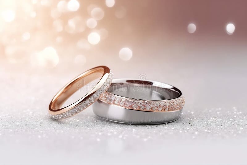 Two wedding rings stacked stock image. Image of symbol - 316057259