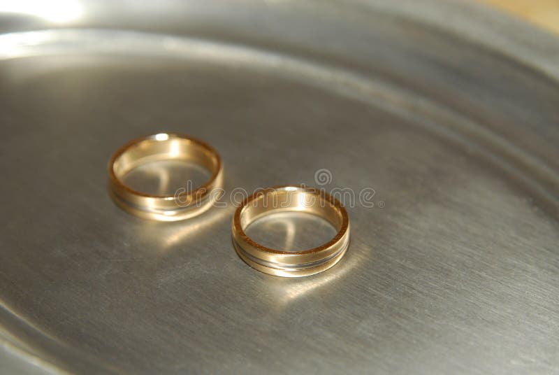 Two wedding rings stock photo. Image of hope, bunch, ceremony - 44402178