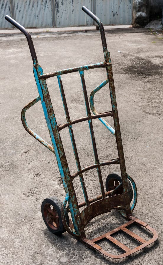 Two wheel trolley stock photo. Image of household, delivery - 39097478