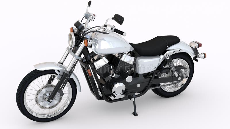 Two Wheeler Superbike with White Background Stock Photo - Image of ...