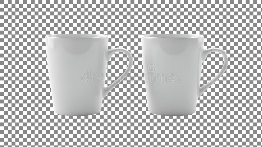 Identical White Ceramic Mugs Stock Illustrations – 128 Identical White ...