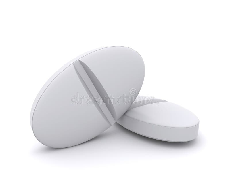 Two medical pill stock illustration. Illustration of medicinal - 23118240