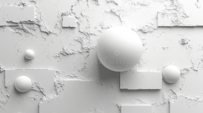 Two White Spheres Placed Surface Stock Photos - Free & Royalty-Free ...
