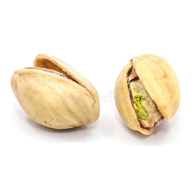 Pistachio on white stock photo. Image of pistache, open - 103781860