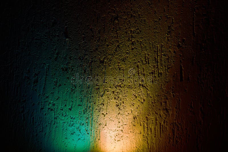 Two Wide Beams of Green and Cream Color Stock Photo - Image of effect ...