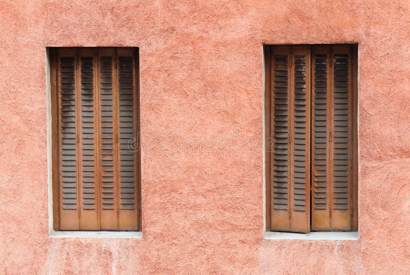 Two windows stock image. Image of housing, architecture - 25318007