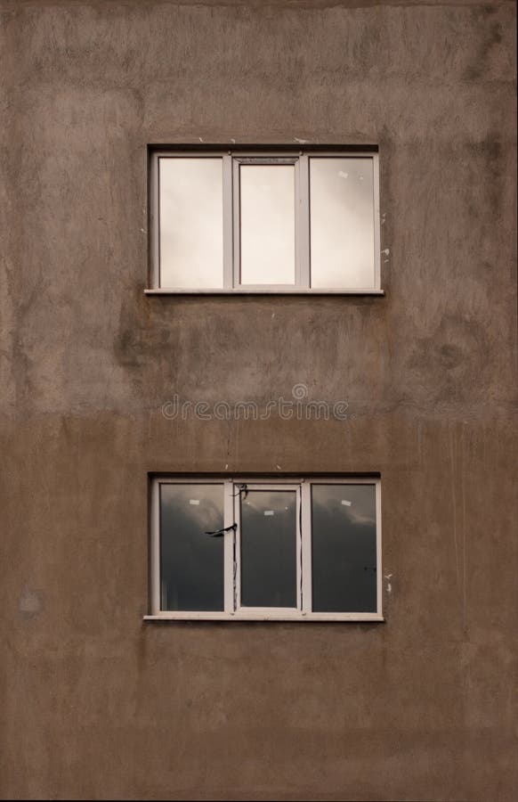 Two windows stock photo. Image of reflection, window - 40818494