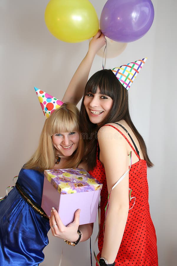 Two Woman Celebrating Birthday - Free Photo from StockFreeImages