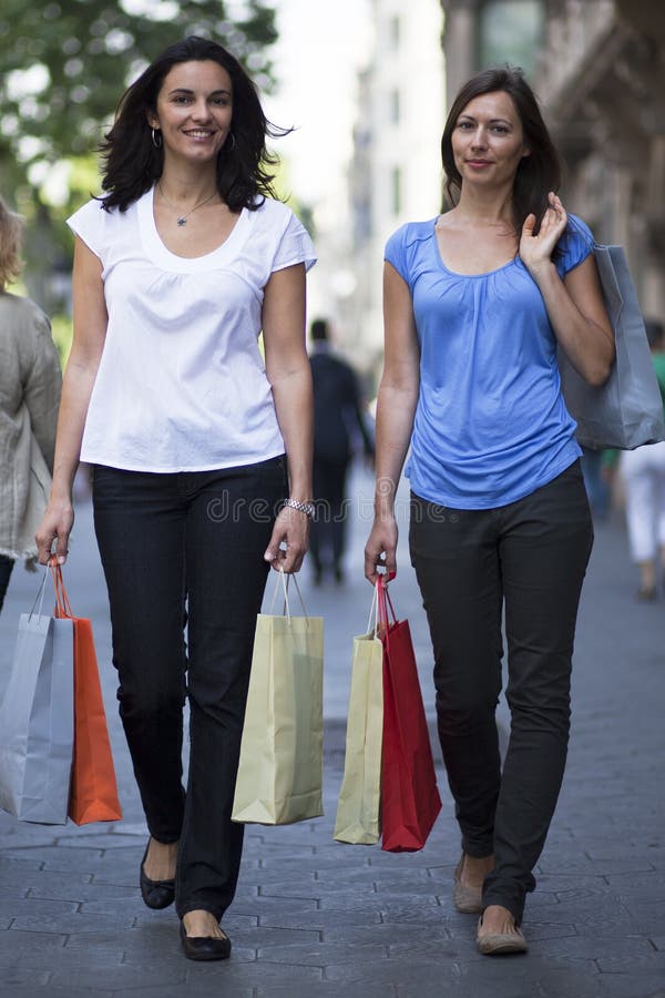 Shopping street stock photo. Image of euphoria, consume - 921172