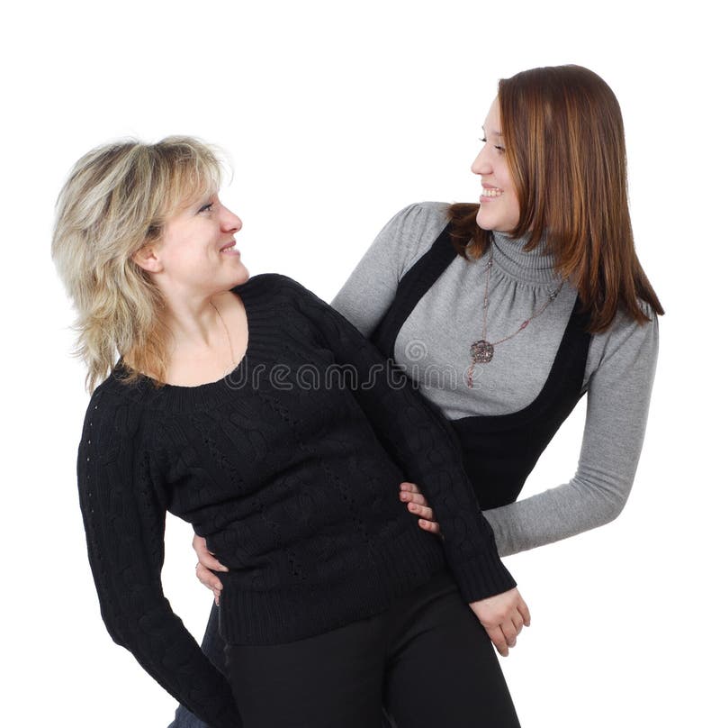 Two women stock photo. Image of hair, admiration, women - 7795652