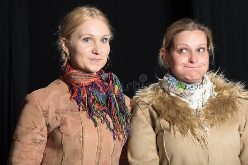 Two women. stock image. Image of adult, together, female - 68531195