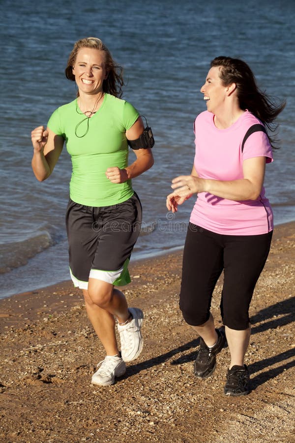 Two women jogging stock image. Image of outdoor, fitness - 15178439
