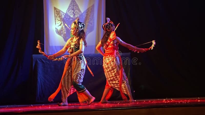 Classical Dance Performance on Stage Stock Footage - Video of music ...