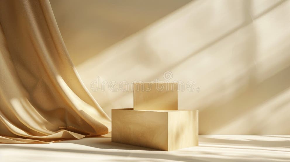 Two Wooden Blocks on a Clean White Background, Suitable for Various ...