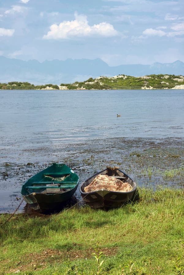 Two wooden boats stock photo. Image of scene, mountain - 24802516