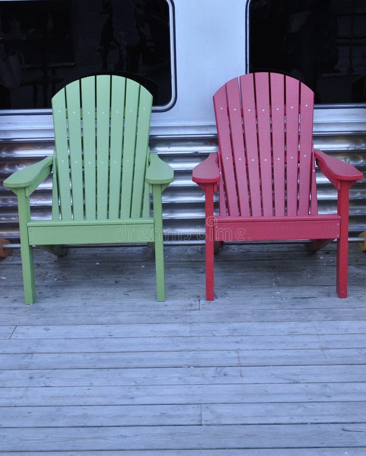 Two wooden chairs stock image. Image of canadian, armchair - 37420693