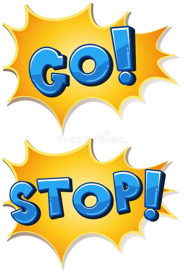 Two words on yellow splash stock vector. Illustration of poster - 100886640