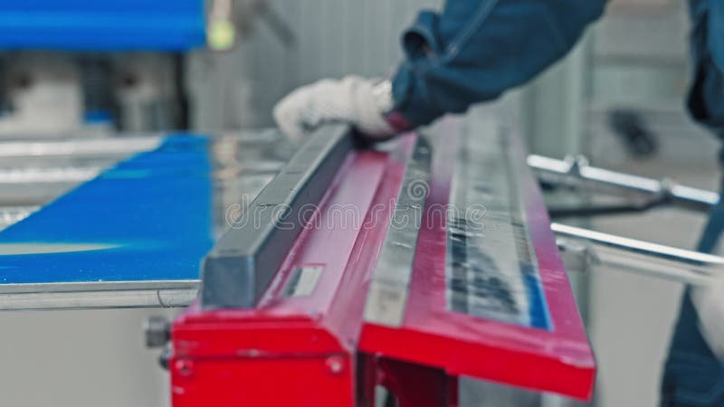 Process of Shaping a Metal Sheet Manually Using a Machine in the ...